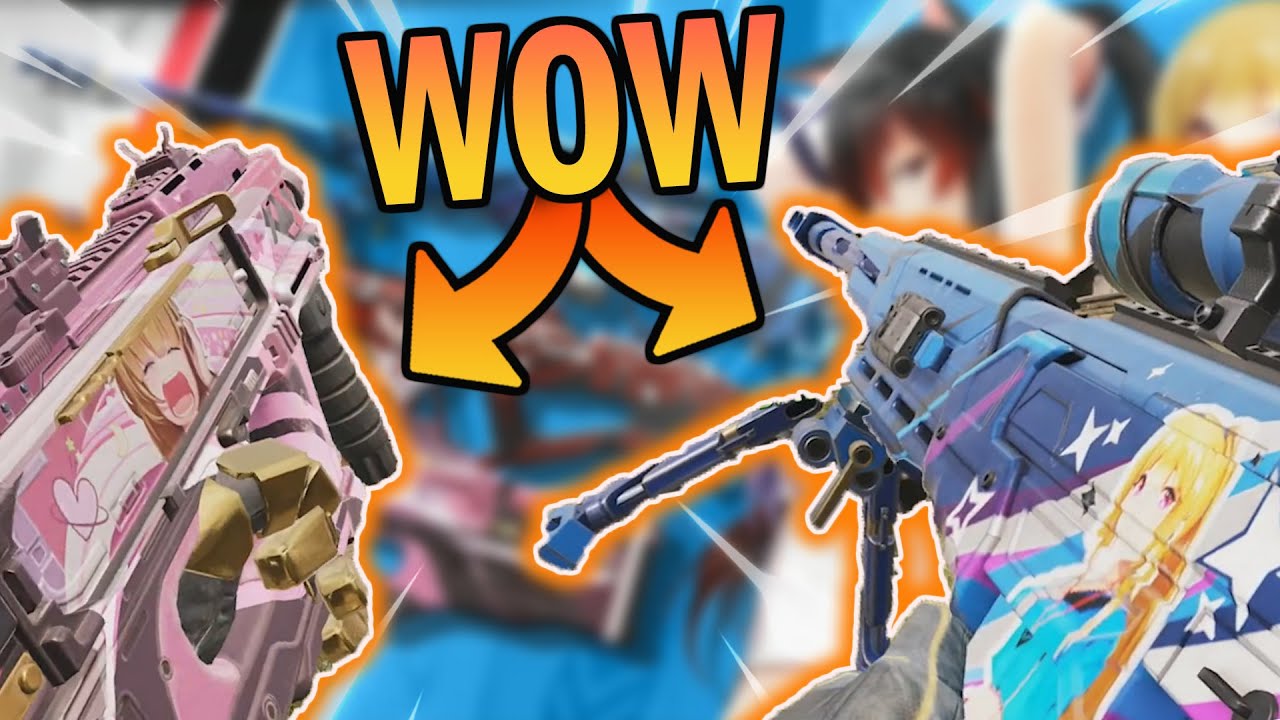Can't Believe They Added This MANY Anime Gun Skins in Call of Duty ...