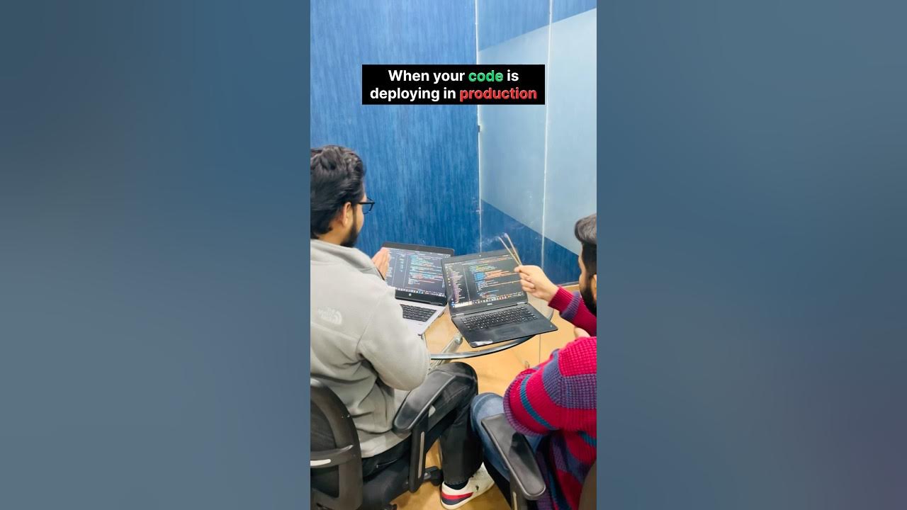 Rituals before deploying your code 😅 #devexhubteam #office #corporatelife - YouTube