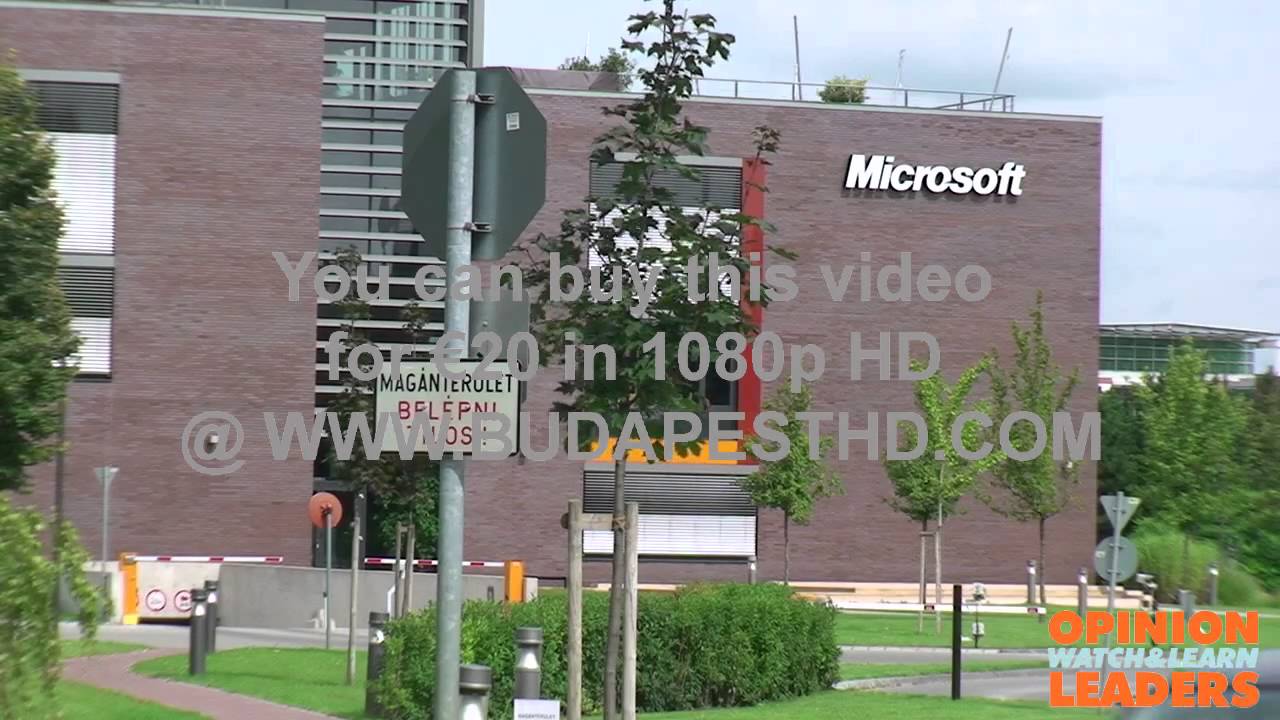 Graphisoft Park Microsoft Hungary new - YouTube