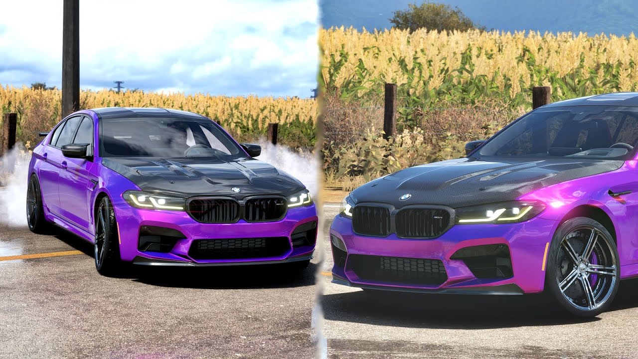 BMW M5 CS - Drifting - Forza Horizon 5 1 - YouTube