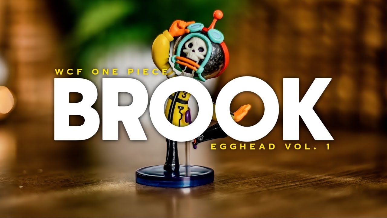 WCF One Piece Egghead vol. 1 - Brook | unboxing & simple review - YouTube