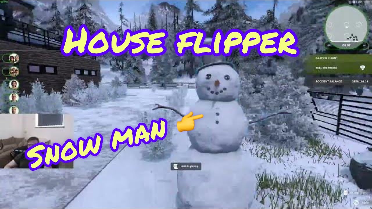 House Flipper Snow House - YouTube