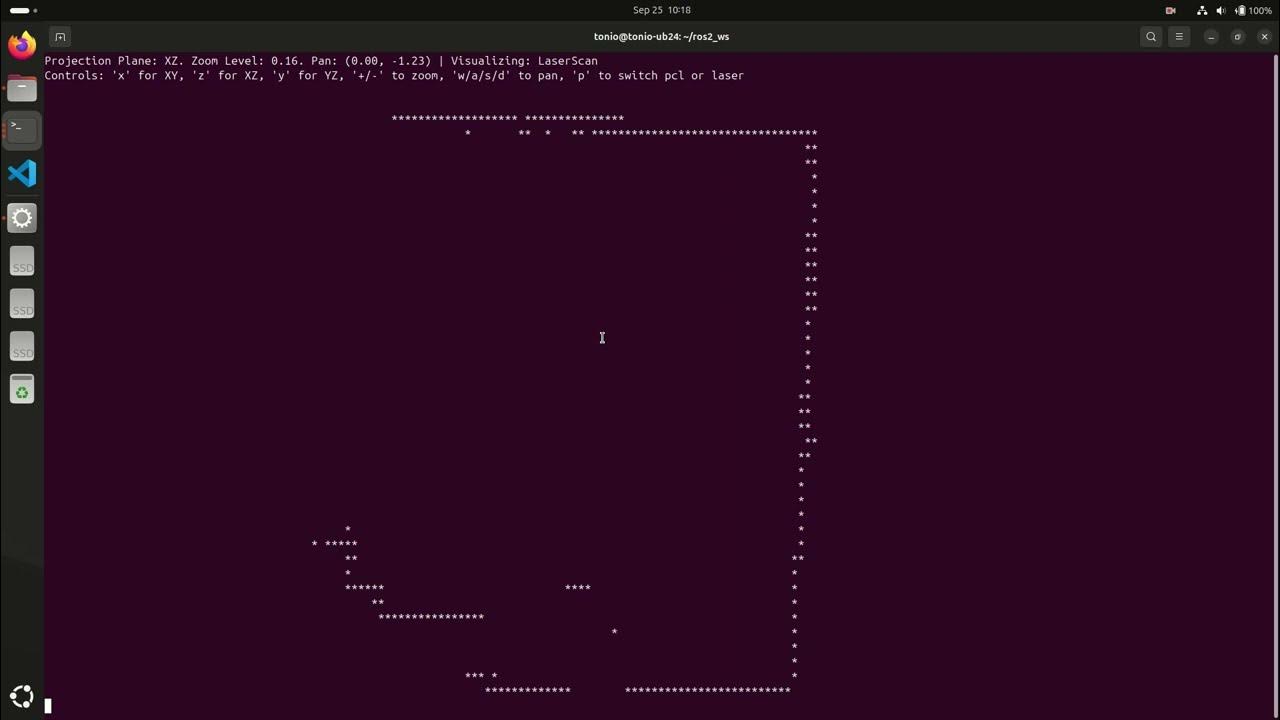 ROS2 Jazzy Package: Terminal-Based PointCloud & LaserScan Visualization - YouTube
