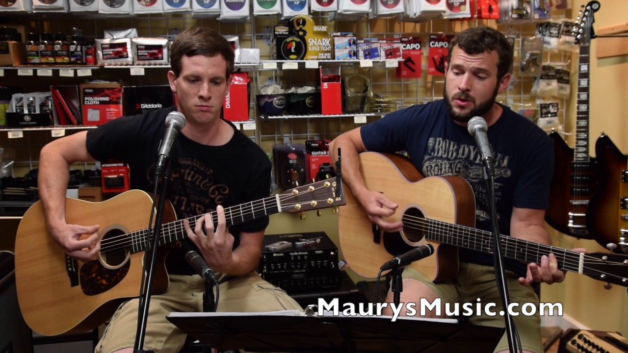 Tommy & Clay - Come Together (cover) at Maury's Music - YouTube