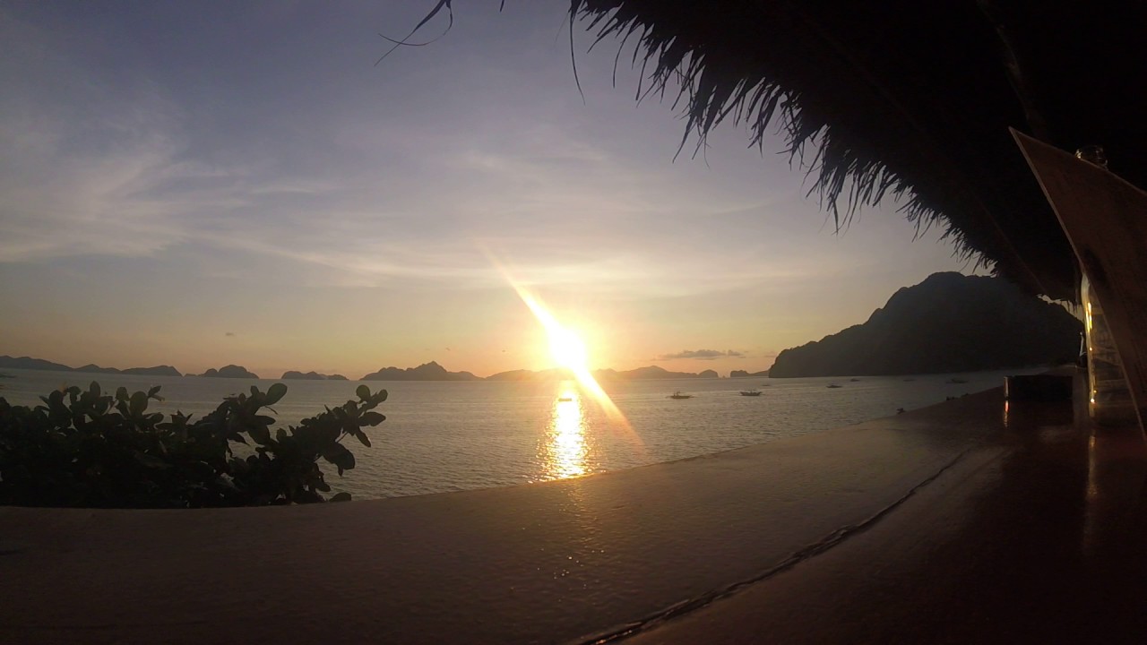 REPUBLICA BAR - EL NIDO - LAS CABANAS BEACH - SUNSET - YouTube