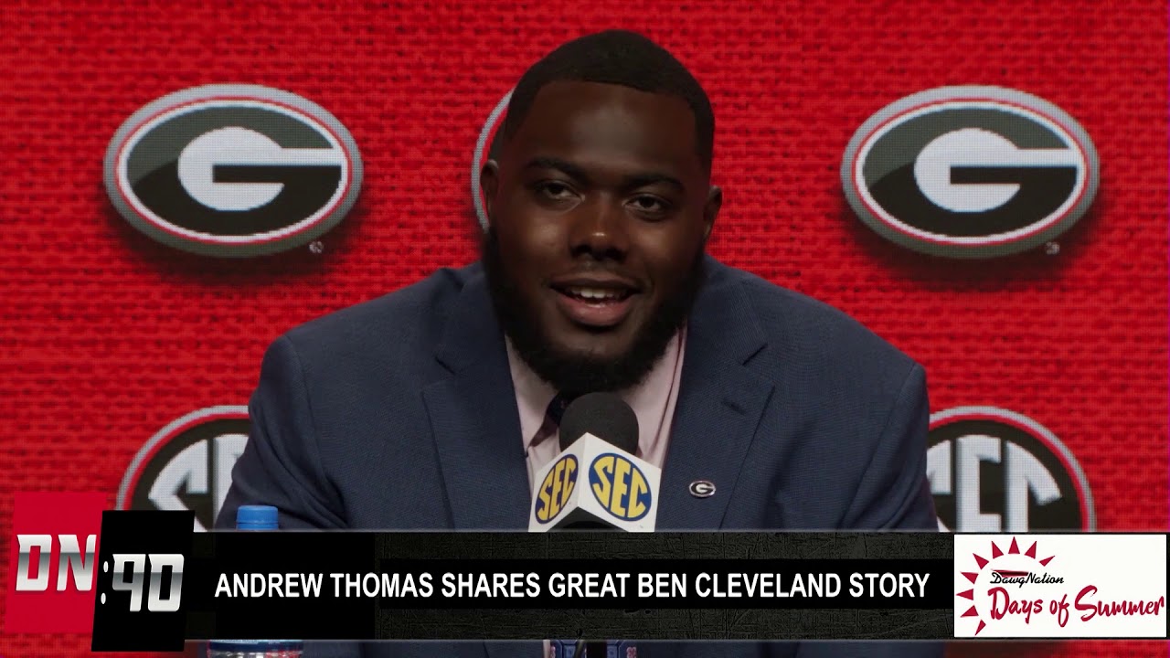 DN90: Andrew Thomas shares the best SEC Media Days story about fellow ...
