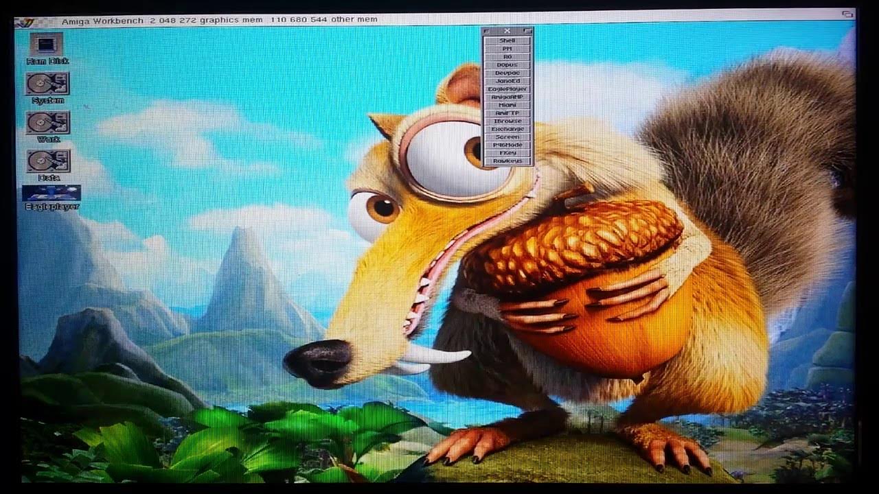 Amiga 600 - Vampire V2-128 - Next Core - YouTube