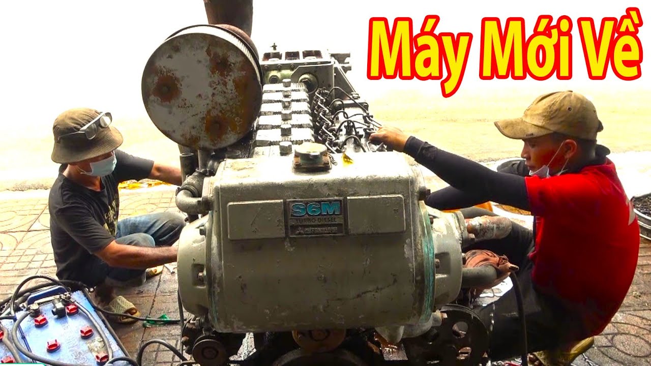 Máy Mitsubishi S6M Hàng Mới Về || Cảm Giác Thật Đã Tai - YouTube