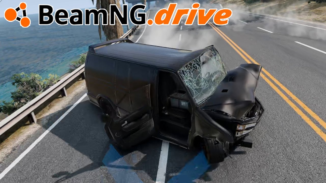 Fazendo entregas a mais de 200km/h com a Van V8 Supercharger - BeamNG ...