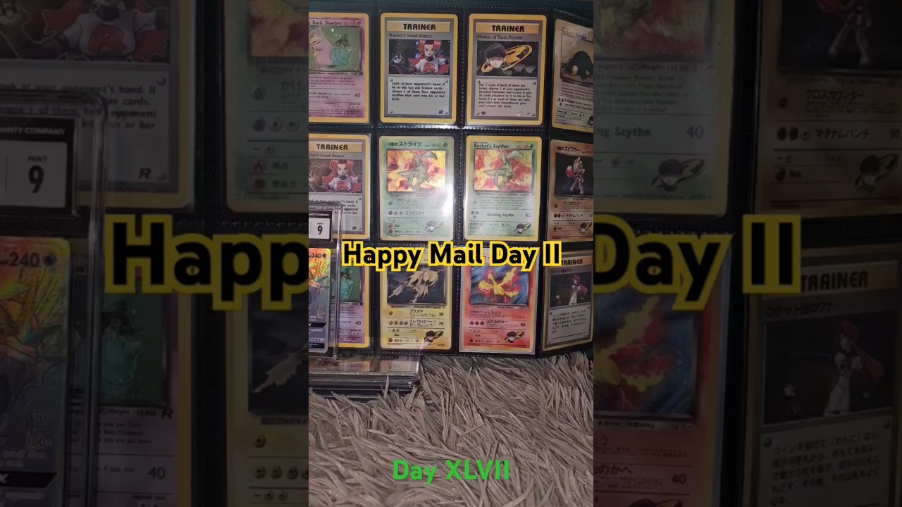 ⚡️Mail Day⚡️ Day 47 Opening some Japanese and American parcels#pokemon# ...