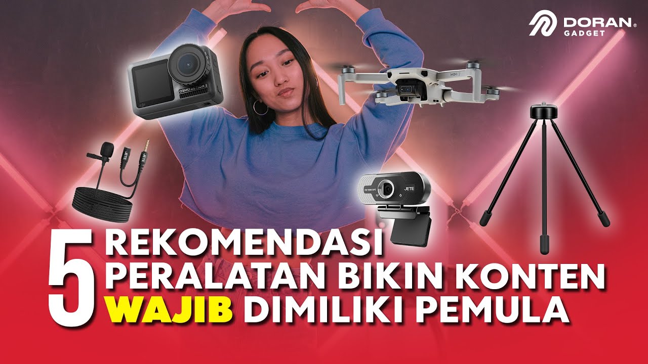 5 Rekomendasi Peralatan Konten Kreator Pemula yang Wajib Dimiliki ...