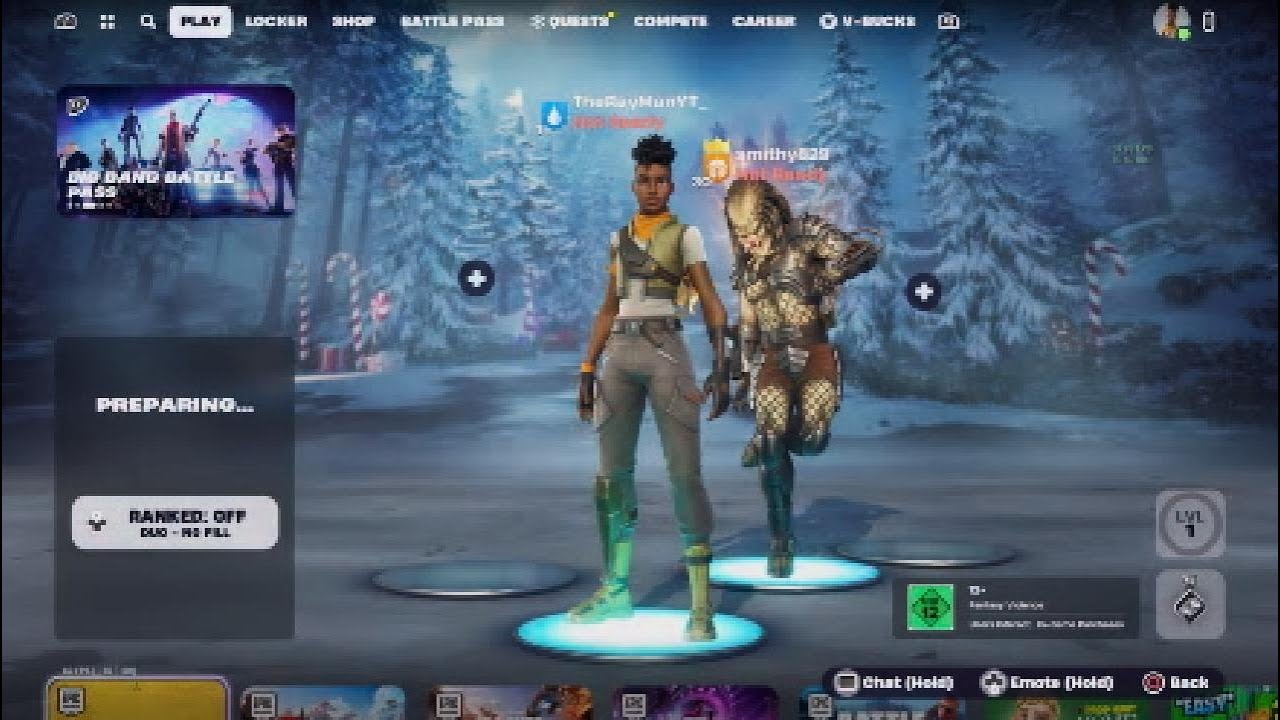 Trying FORTNITE after a Longtime | Fortnite PS5 - YouTube