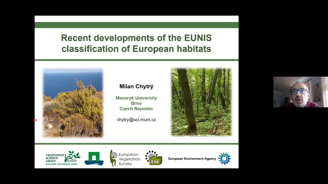 2nd Talk 2020-21:Recent developments of the EUNIS classification of ...