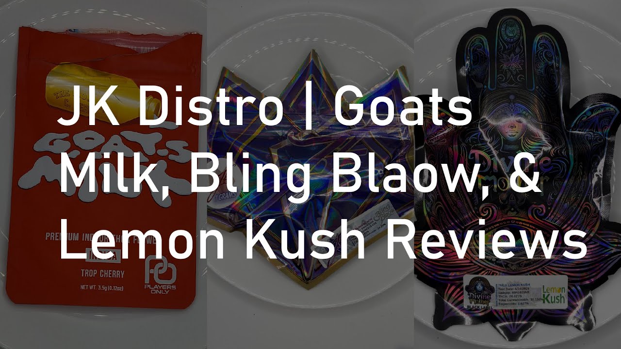 Testing 3 Premium THCA Strains from JK Distro - YouTube