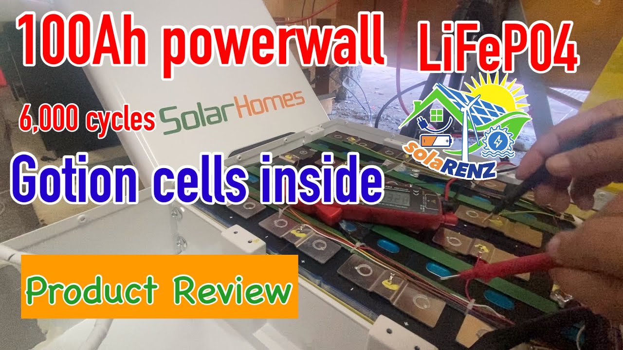 100ah CAPACITY | SOLAR HOMES POWERWALL 51.2V | LiFeP04 | 6,000 cycles ...