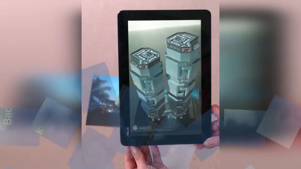 Skyscrapers. Augmented reality. - YouTube