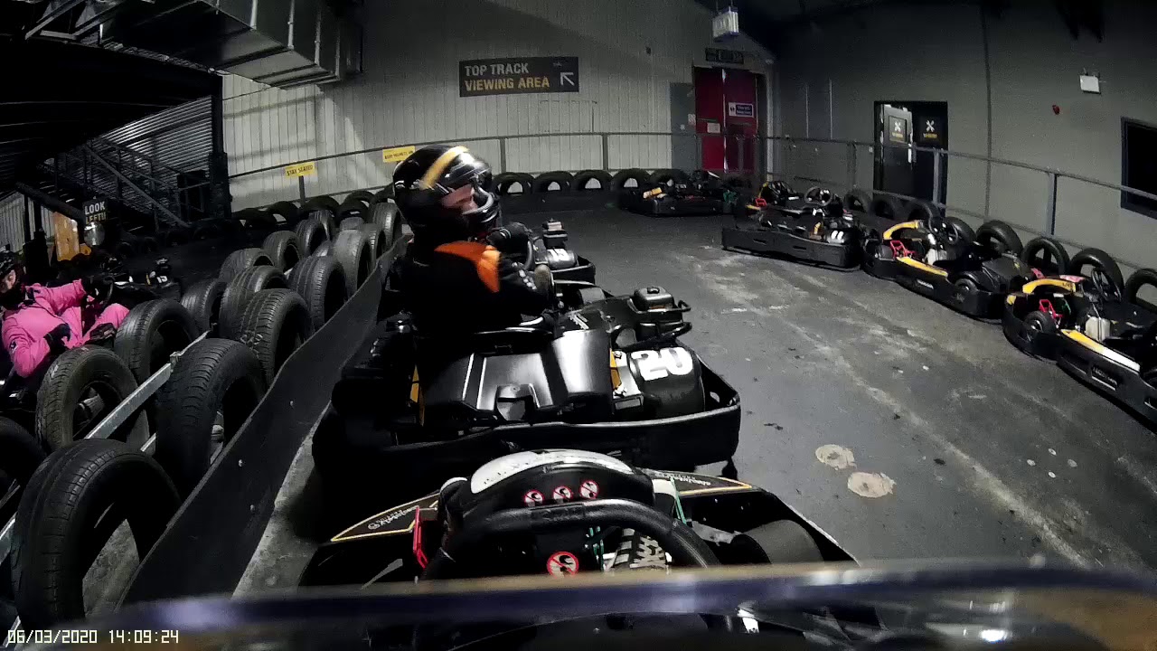Karting at Absolutely Karting Bristol on 06.03.20 at 14.50 CAM9 ...