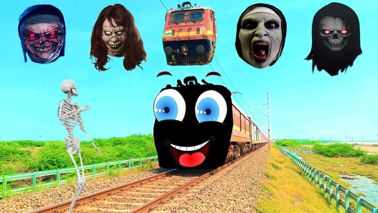 Khofnak horror train face very very dangerous moment video | Horror ...