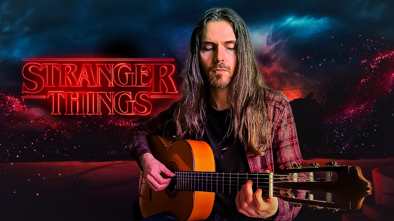 Apprenez le Thème de STRANGER THINGS à la guitare (Ultra Simple même ...