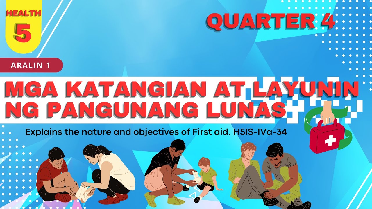 Mapeh 5 HEALTH Quarter 4 - Mga Katangian at Layunin ng Pangunang Lunas ...