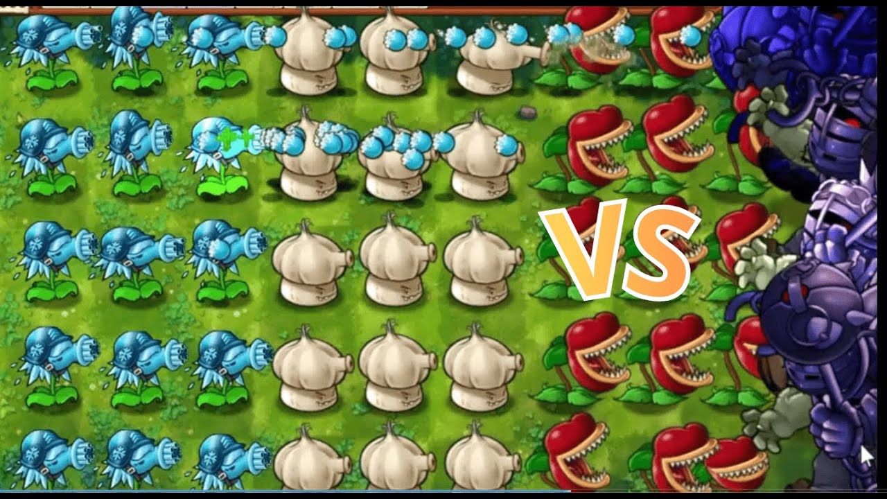 PvZ | Flag Formation Challenge #4 | Endless Zombies - YouTube