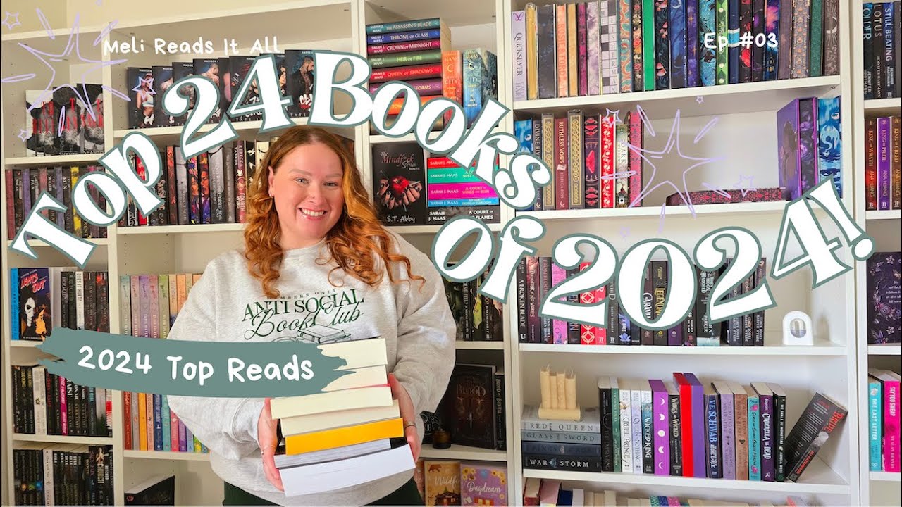 Top 24 Books of 2024 | Favorite Reads | Best Books of 2024 | Meli Reads ...
