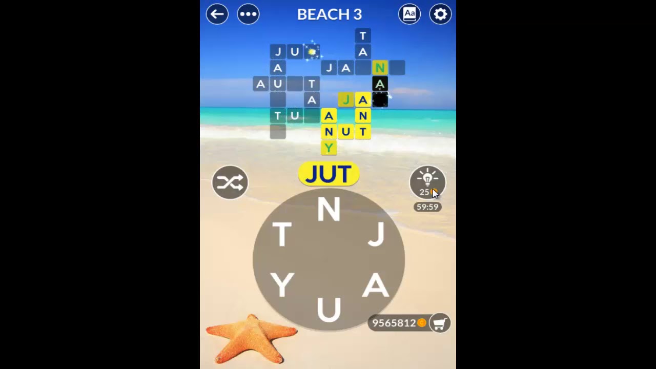 Wordscapes Beach 3 Answers - YouTube