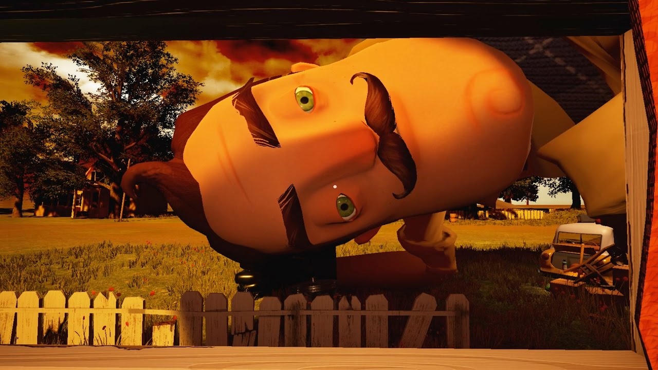 GIANT KILLER NEIGHBOR! (Hello Neighbor) - YouTube
