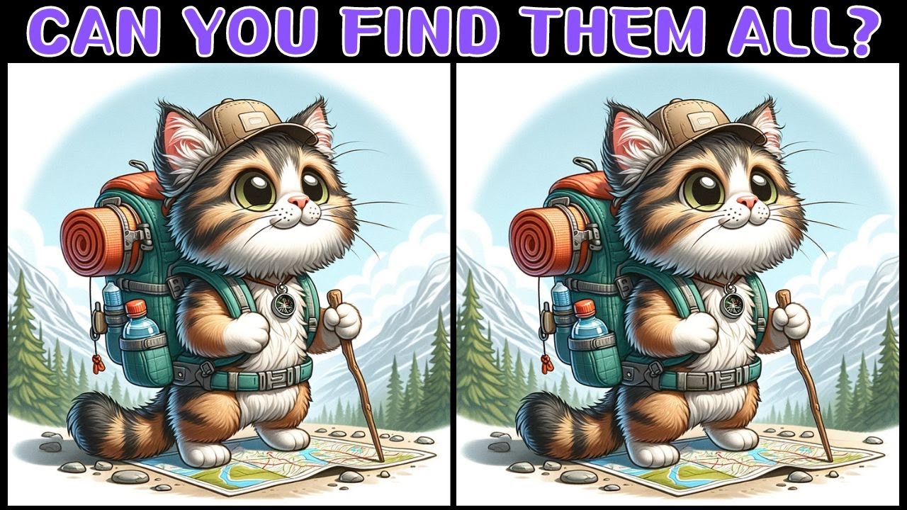 [Spot the difference] Can you find them all? [Find the difference]#9 ...