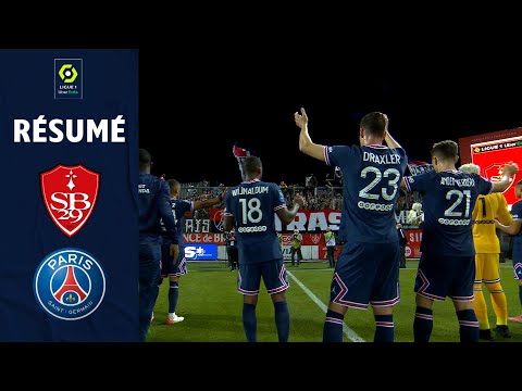 STADE BRESTOIS 29 - PARIS SAINT-GERMAIN (2 - 4) - Résumé - (SB29 - PSG) / 2021-2022