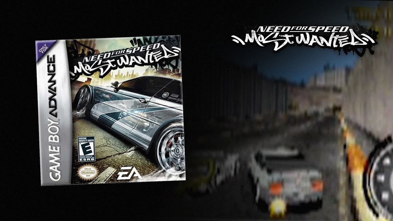 NFS Most Wanted - Game Boy Advance Trailer - YouTube
