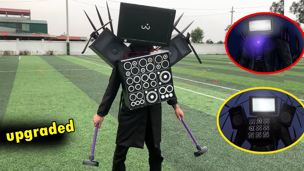I upgraded TV man's weapons episode 2 - YouTube