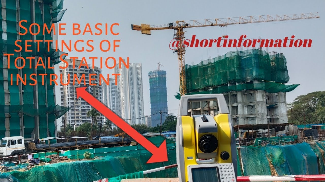 Some basic settings of Total Station(Part-2) | Total Station | Land ...