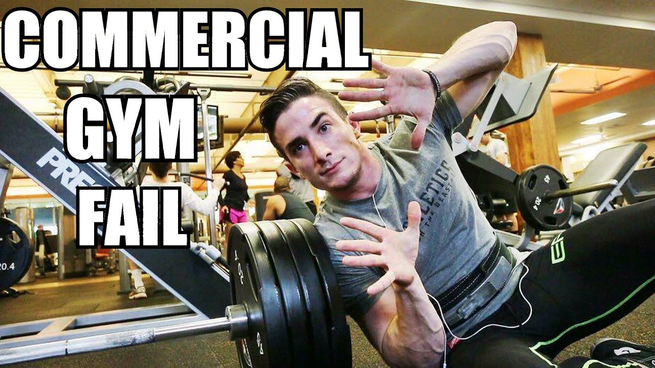 Commercial Gym Fail - YouTube