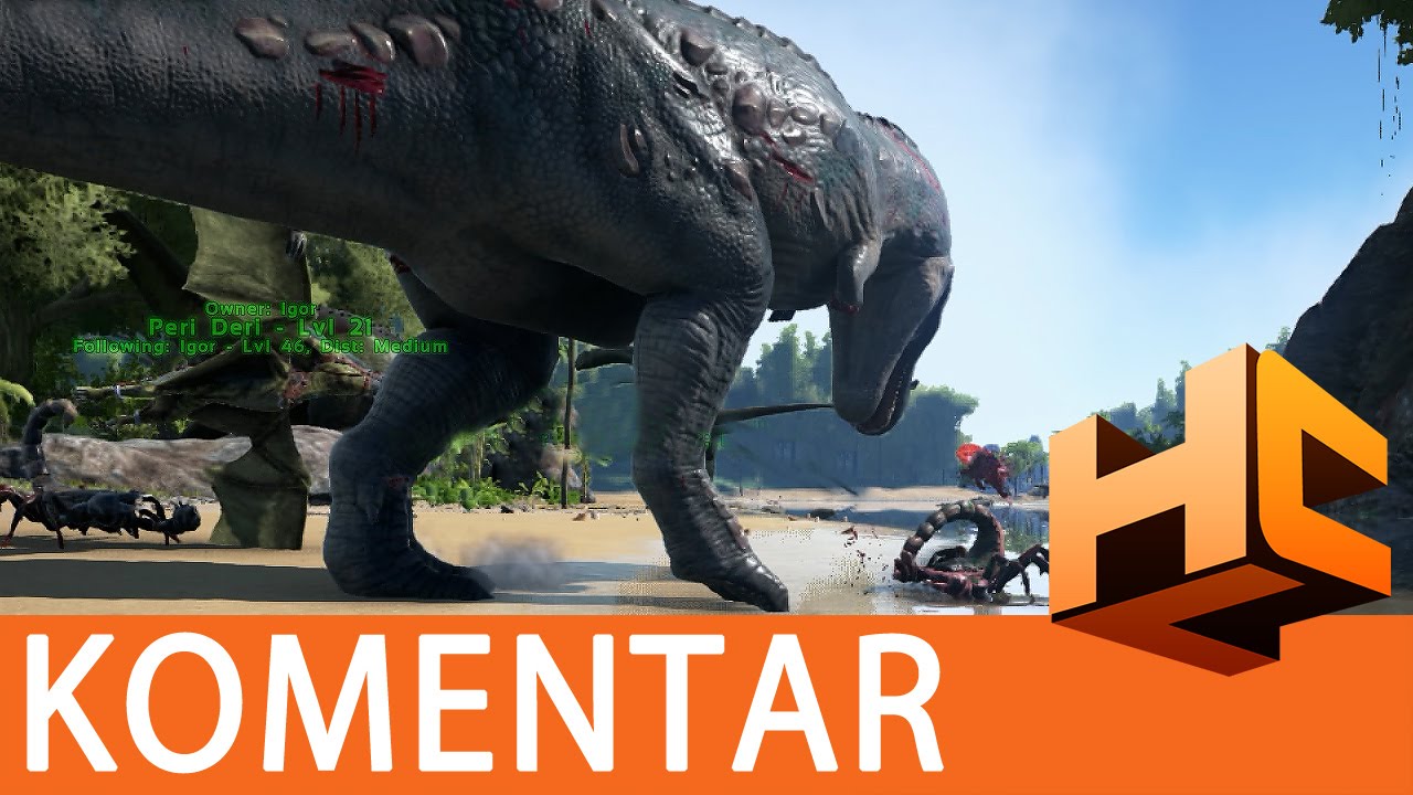 T-REX PROTIV SVIH (ARK: Survival Evolved) - Život s dinosaurima #39 ...