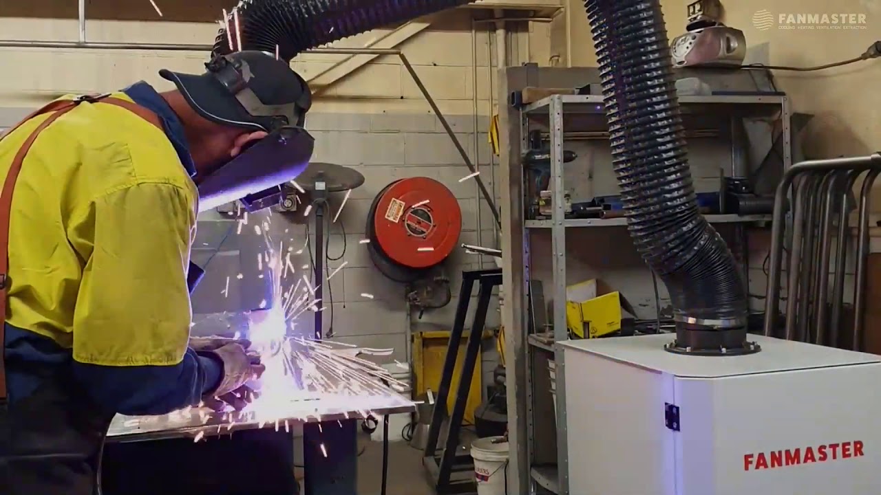 Fanmaster Portable Fume Extractor/Collector - YouTube