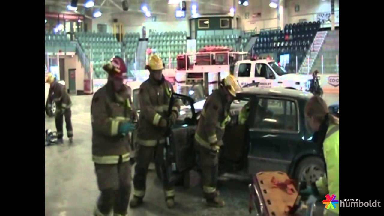 Mock Car Crash at PARTY Program - YouTube