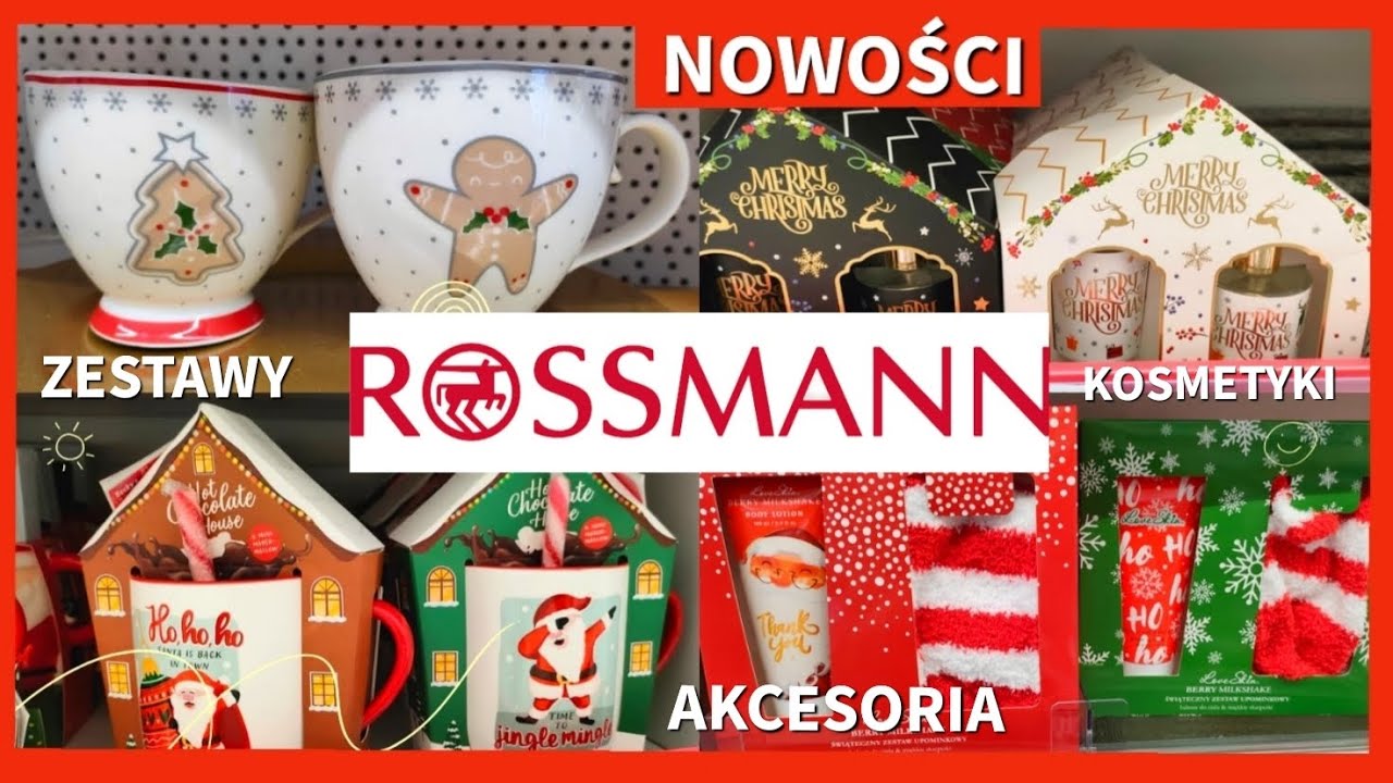 NOWOŚCI w ROSSMANN ‼️⭐ PREZENTY DEKORACJE ŚWIĄTECZNE na BOŻE NARODZENIE ...