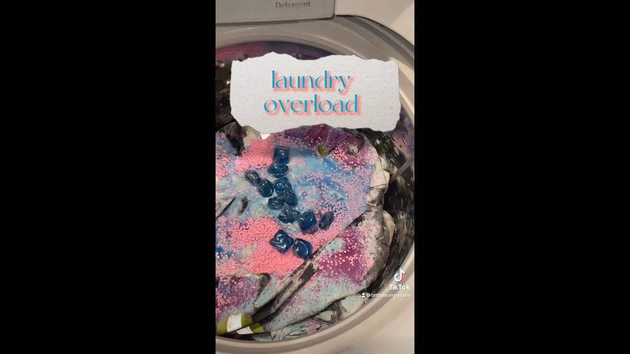 LAUNDRY OVERLOAD ASMR🧺 - YouTube