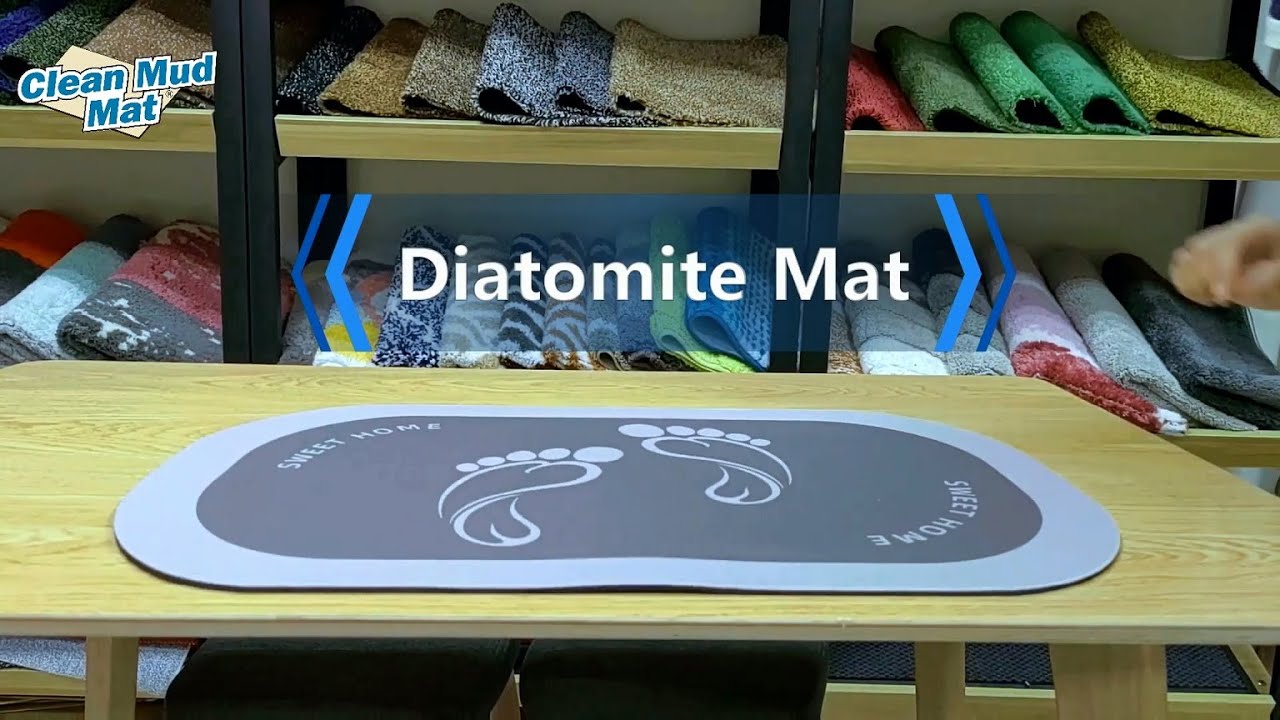Diatomite Mat - YouTube