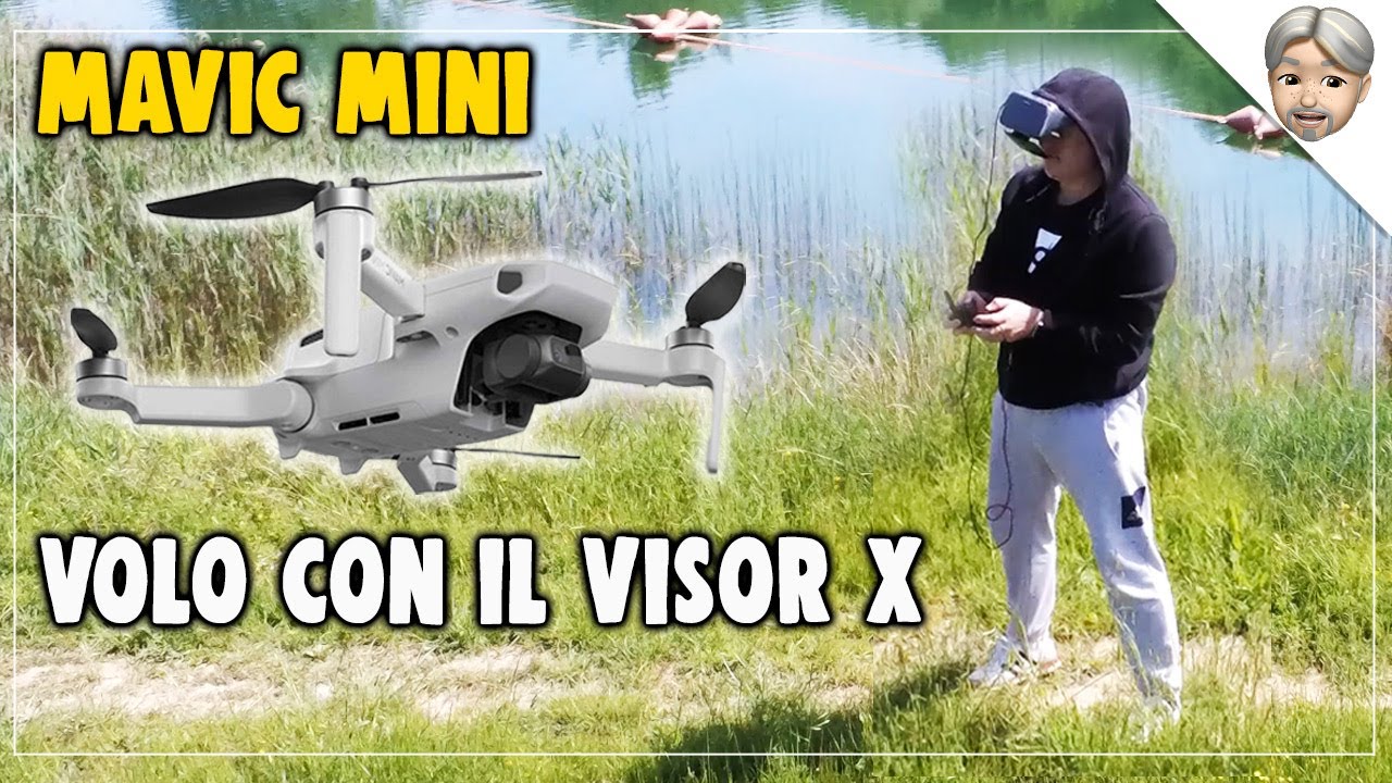 MAVIC MINI | E VISOR X volare con il visore - YouTube