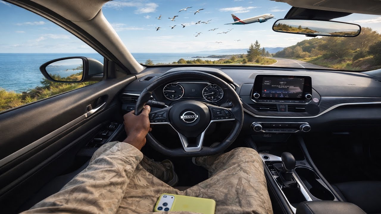 POV ASMR: Driving the Hood Hellcat Nissan Altima 2024 in 4K 60FPS ...