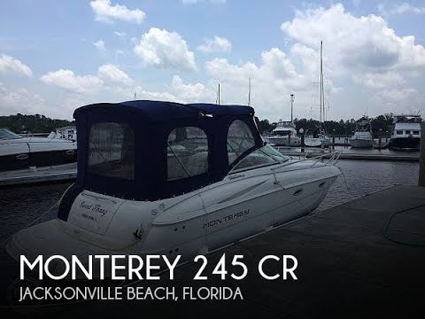 [SOLD] Used 2003 Monterey 245 CR in Jacksonville Beach,, Florida - YouTube