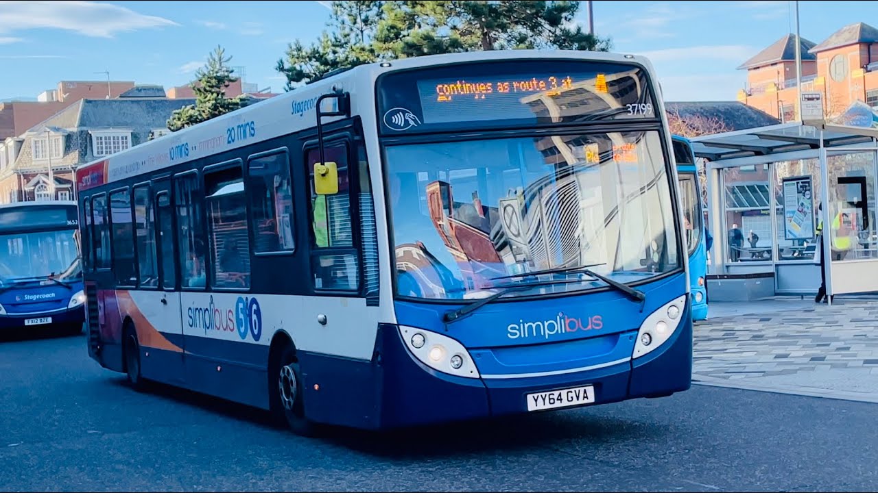Stagecoach Bus Grimsby 37199 On 4 From Morrisons To Cleethorpes Pier ...