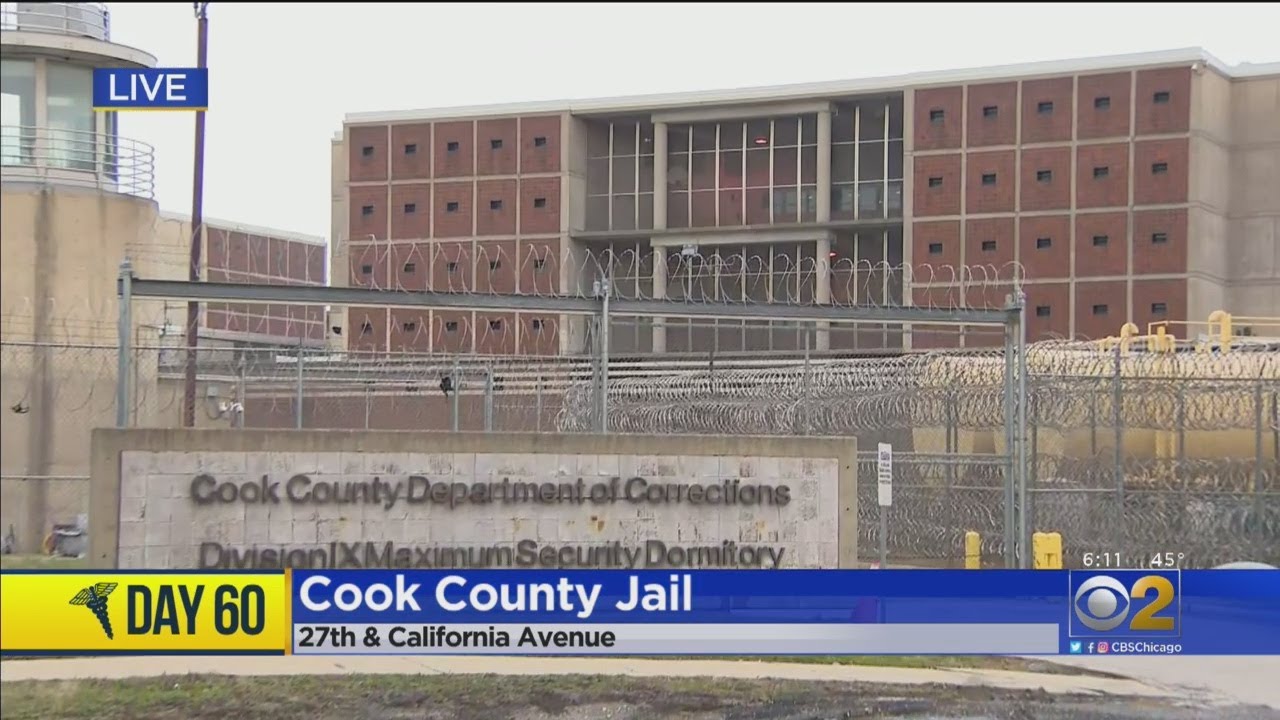 2 Cook County Jail Inmates Test Positive For Coronavirus - YouTube