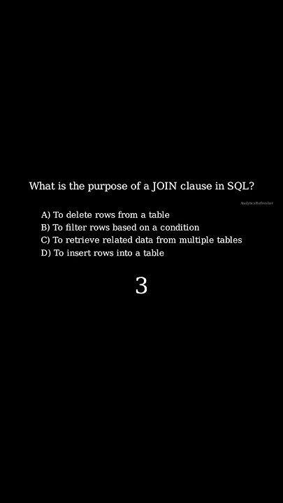 Sql Challenge 1 Understanding The Purpose Of Join Clauses Dataanalytics Datascience Sql
