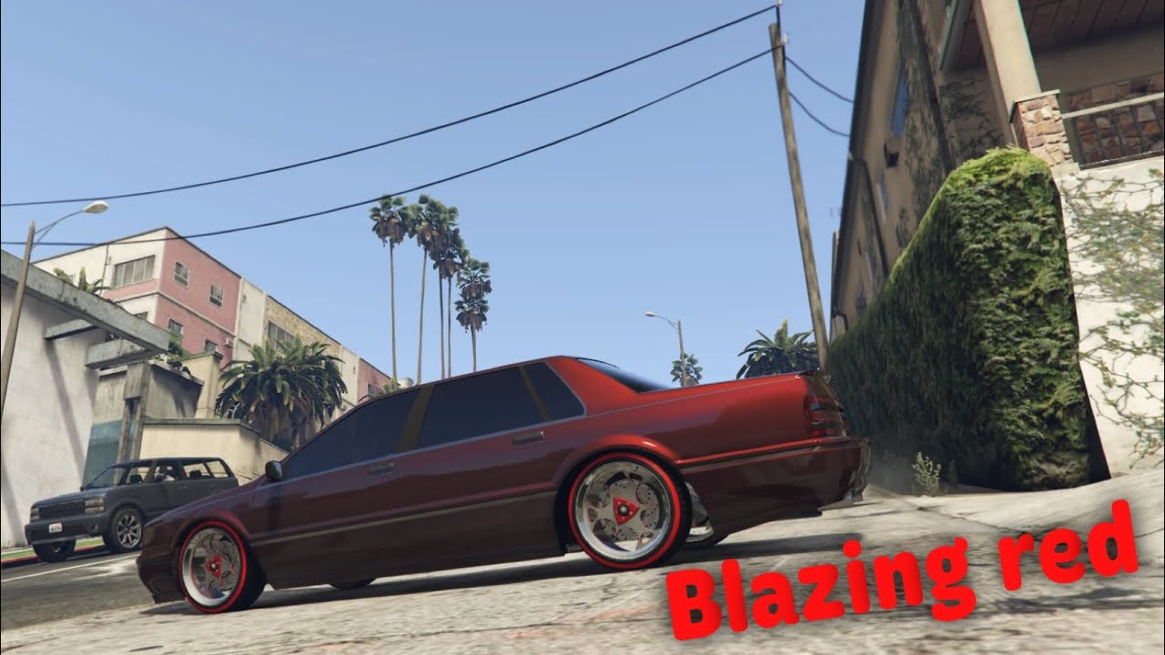 Gta 5 Online - Blazing Red (Modded Crew color) - YouTube