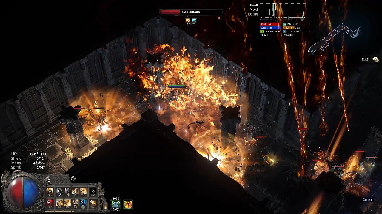 (PoE2 - Early Access) Rapid Shot/Siege Cascade Witchhunter Mapping ...