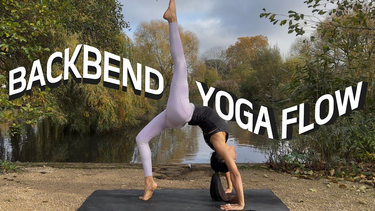 Want To Build A Strong Flexible Spine? 20min Backbend Yoga Flow - YouTube