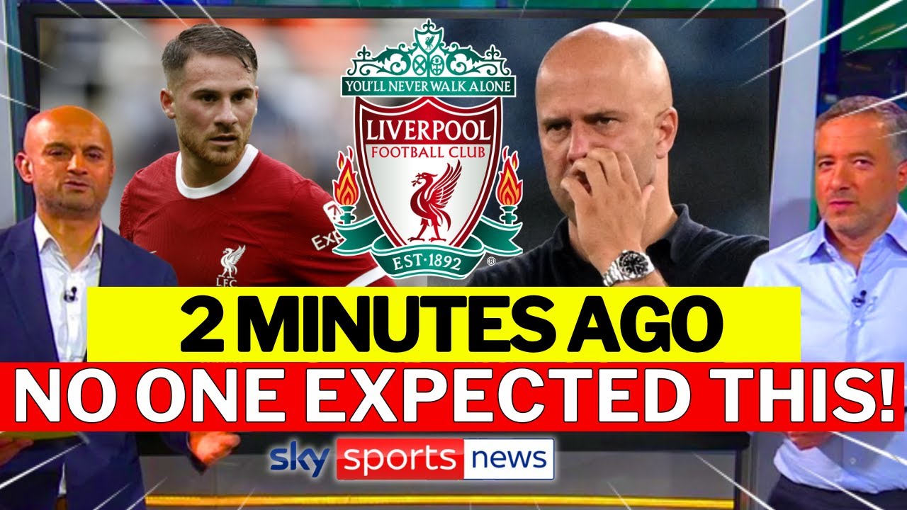 SHOCK REVEAL: Liverpool Fans Stunned by Unexpected News About a Key ...
